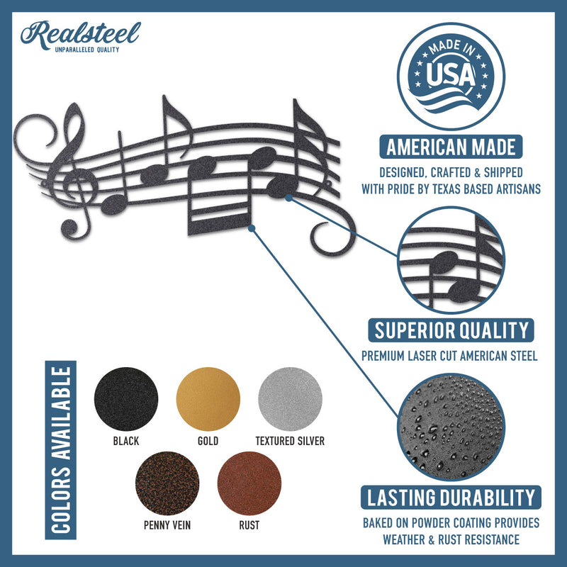 A Timeless Love: Introducing RealSteel's Musical Notes Wall Art ...