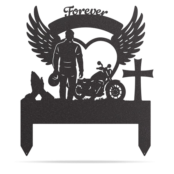 Ride Forever Metal Memorial Tribute Sign – RealSteel Center