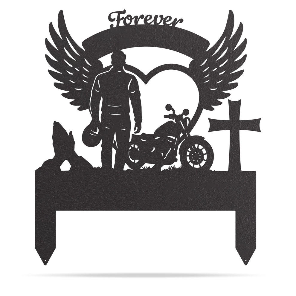 Ride Forever Metal Memorial Tribute Sign – RealSteel Center