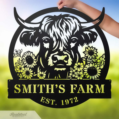 Introducing Realsteel's Cow Farm Monogram – RealSteel Center