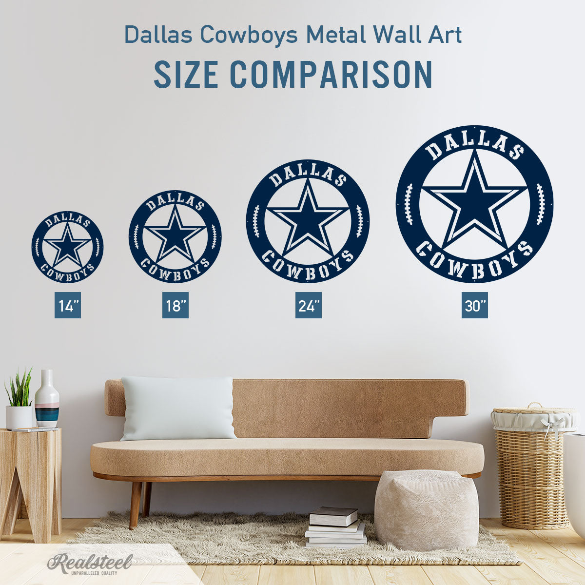 Show Your Love for the Dallas Cowboy Sign – RealSteel Center