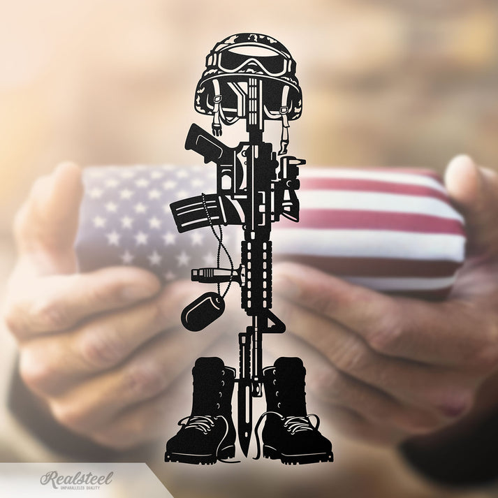 Introducing Realsteel's Fallen Soldier Battlefield Cross Wall Decor ...