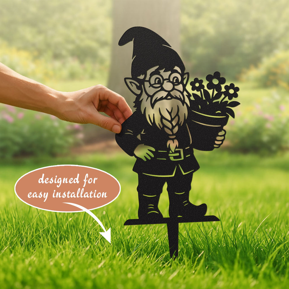 Ultimate Green Thumb Gift: Check Out Our Garden Working Gnome Yard Set ...