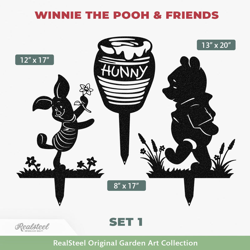 Winnie The Pooh & Friend Stakes– Set 1: A Childhood Favorite ...