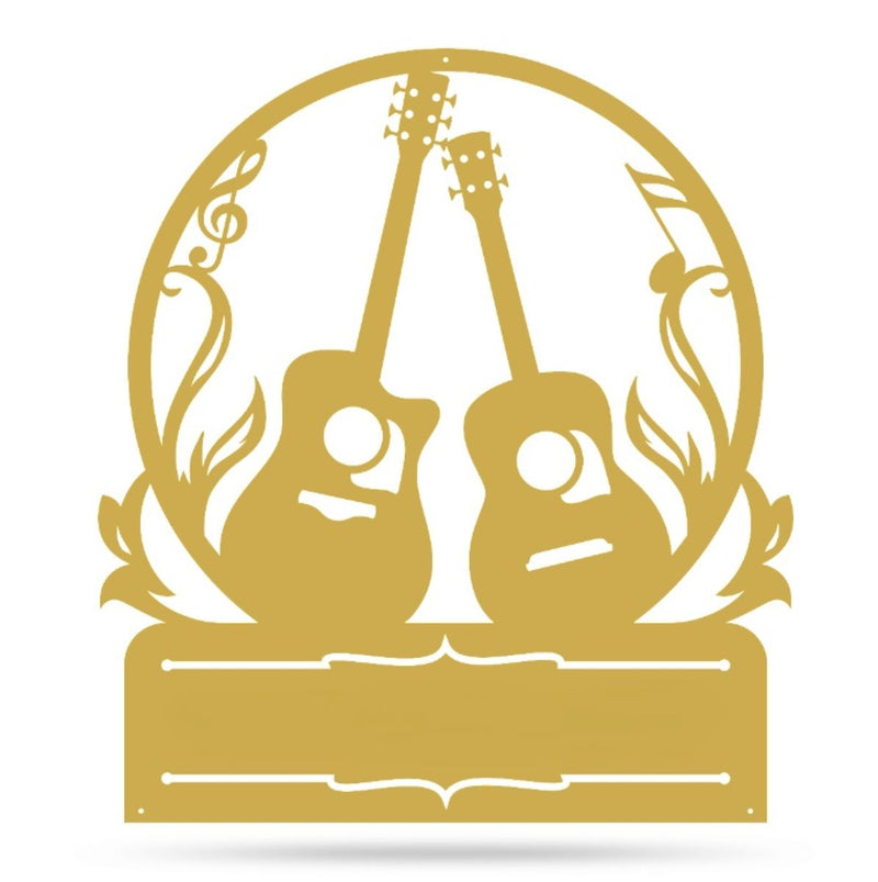 For the Music Lover in Your Life: Gift Them Our Guitars Monogram ...