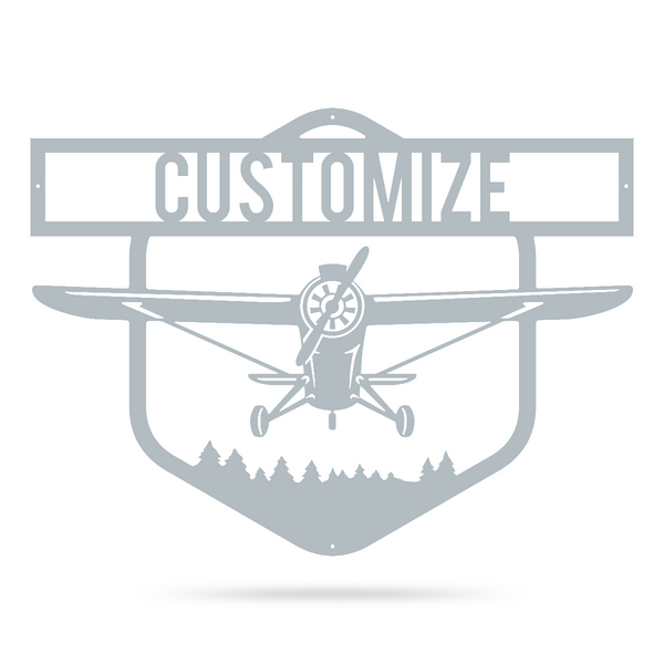 100% Real Steel Airplane Monogram to Gift an Aviation Enthusiast ...