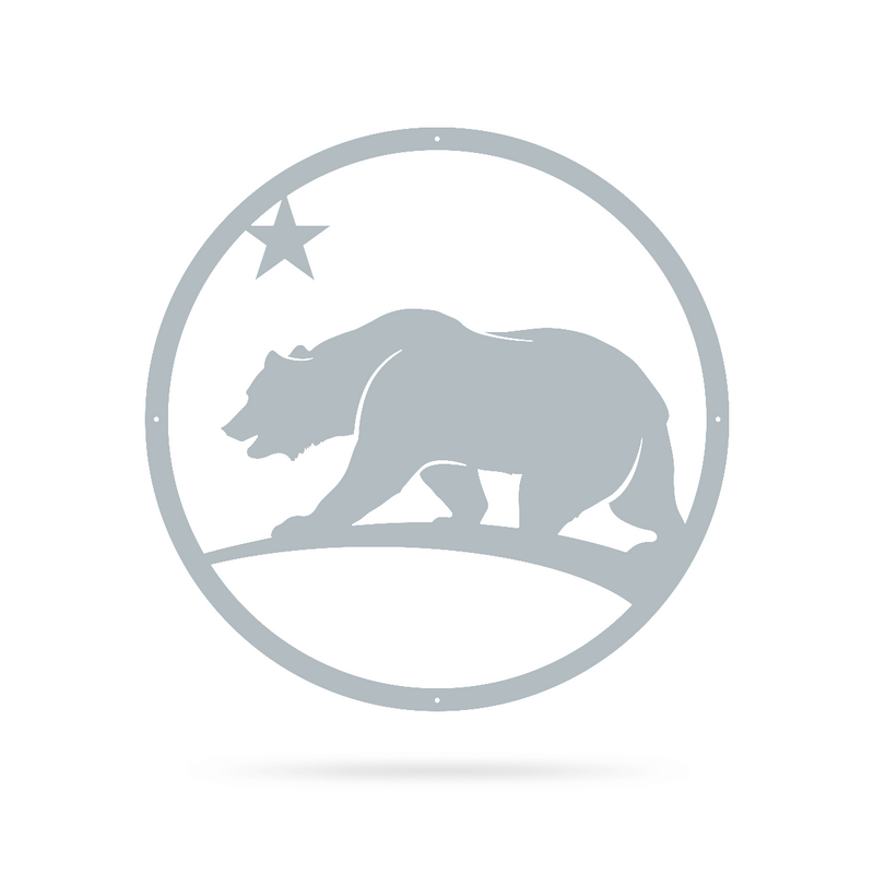 California Sun Wall Art | Cali Inspired 100% Real Steel Wall Décor ...