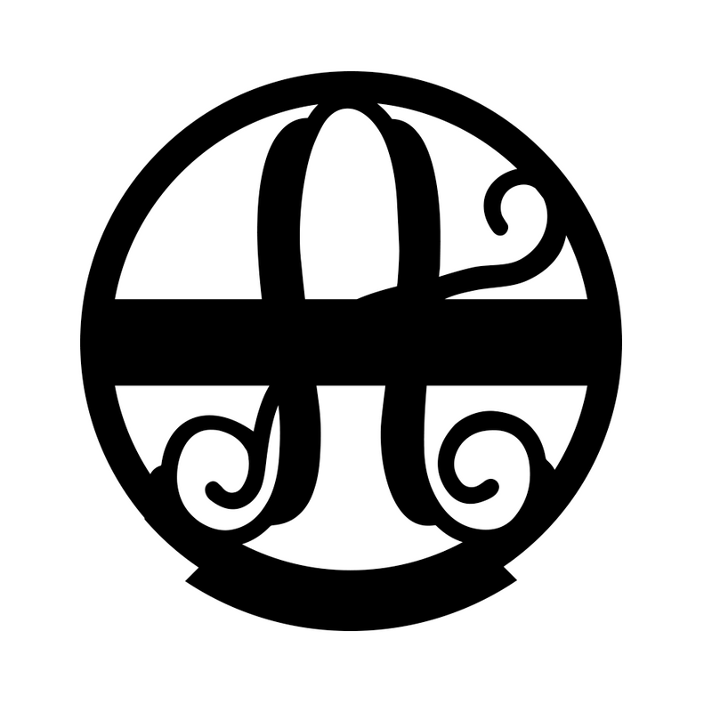 Family Name Monogram Wall Art to Proudly Display Your Family's Name ...