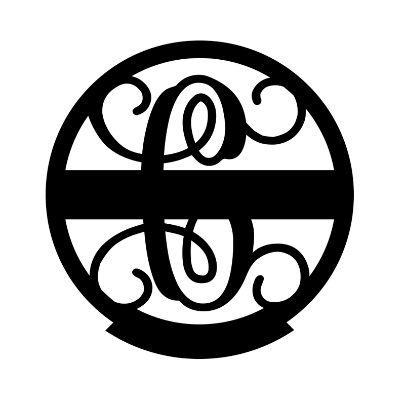 Family Name Monogram Wall Art to Proudly Display Your Family's Name ...