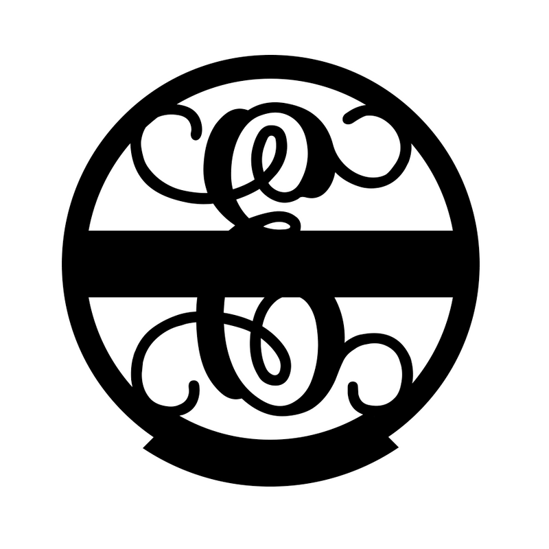 Family Name Monogram Wall Art to Proudly Display Your Family's Name ...