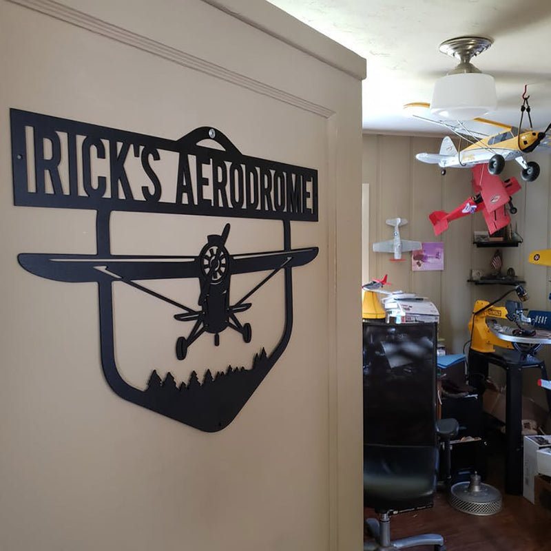 100% Real Steel Airplane Monogram to Gift an Aviation Enthusiast ...