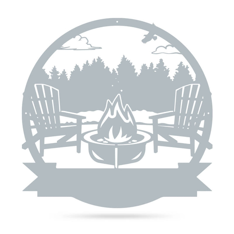 Personalized Campfire Monogram - RealSteel Center