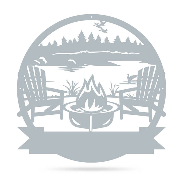 Personalized Campfire Monogram - RealSteel Center