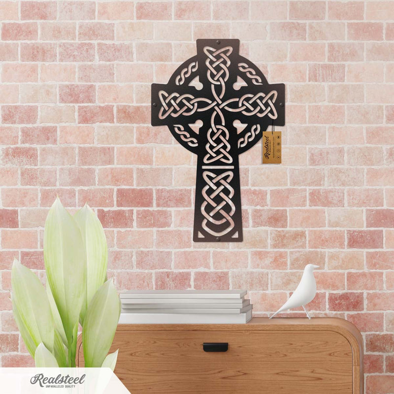 Show your Irish pride with a RealSteel Celtic Knot Cross - RealSteel Center