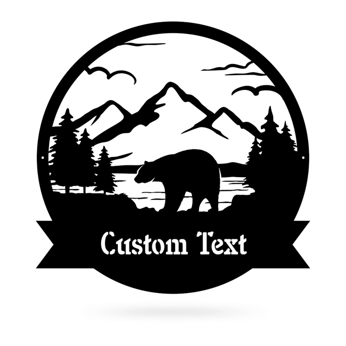 Fall in Love with the Customizable Great Outdoors Bear Monogram ...
