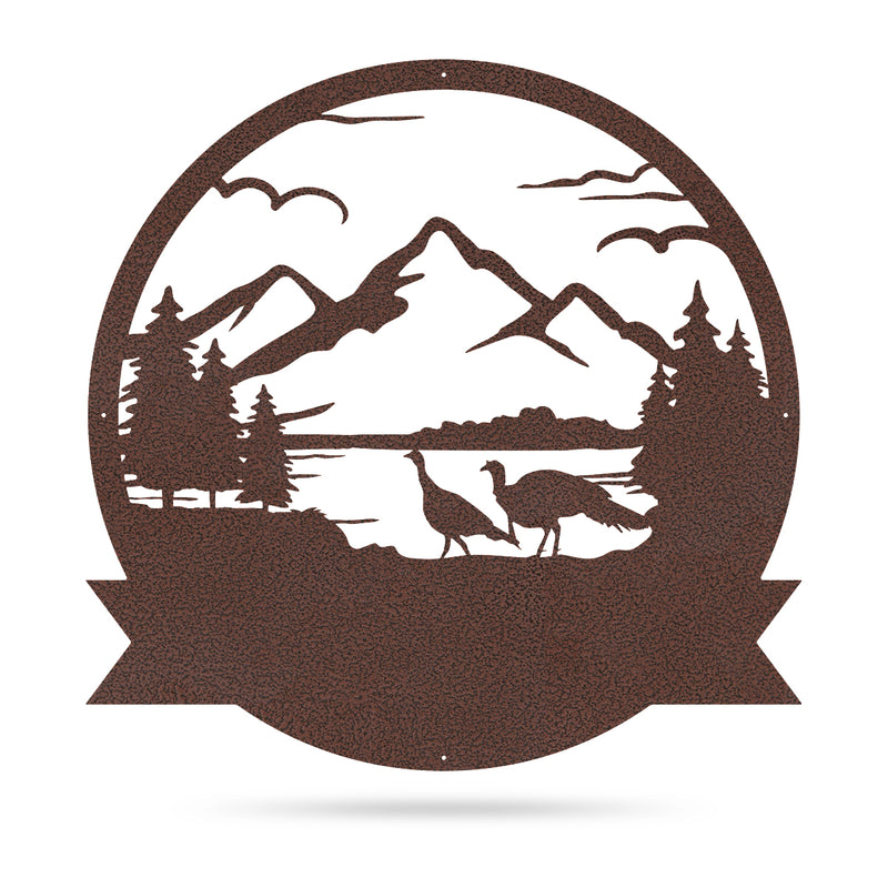 Fall in Love with the Customizable Great Outdoors Turkey Monogram ...