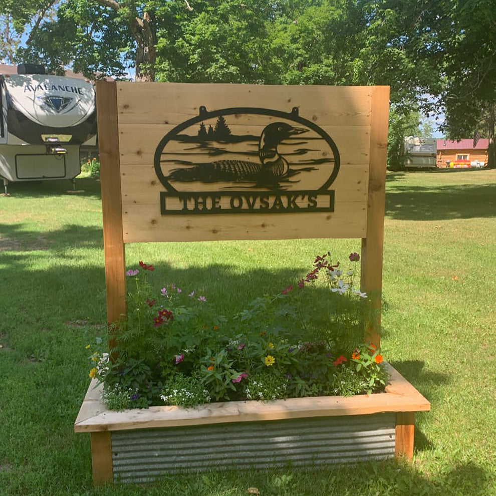 Embrace the Great Outdoors With Our Outdoor Sign With Loon! – RealSteel ...