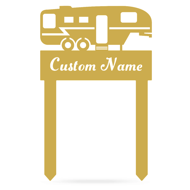 Decorate Your Camp Site With This RV Camp Site Monogram! - RealSteel Center