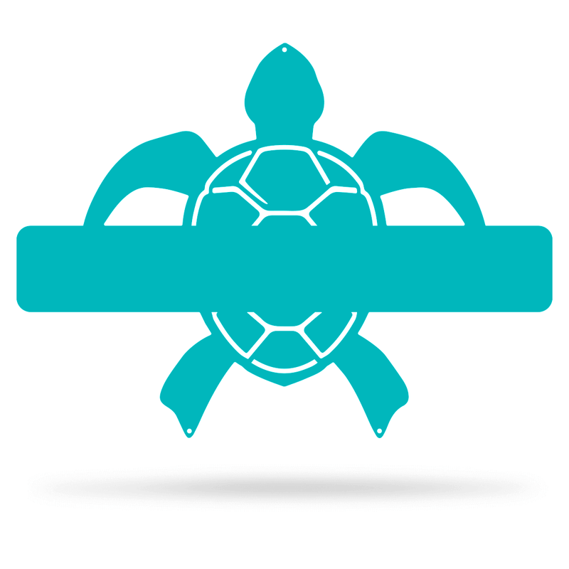Sea Turtle Monogram - RealSteel Center