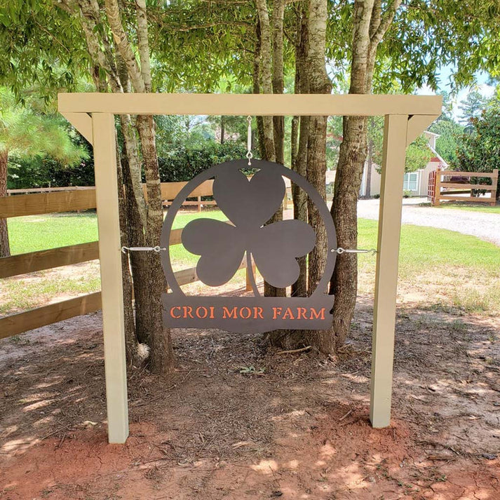 Display Your Irish Heritage With Shamrock Monogram! – RealSteel Center