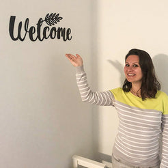 Invite Guests to Your Home With This RealSteel Welcome Sign ...