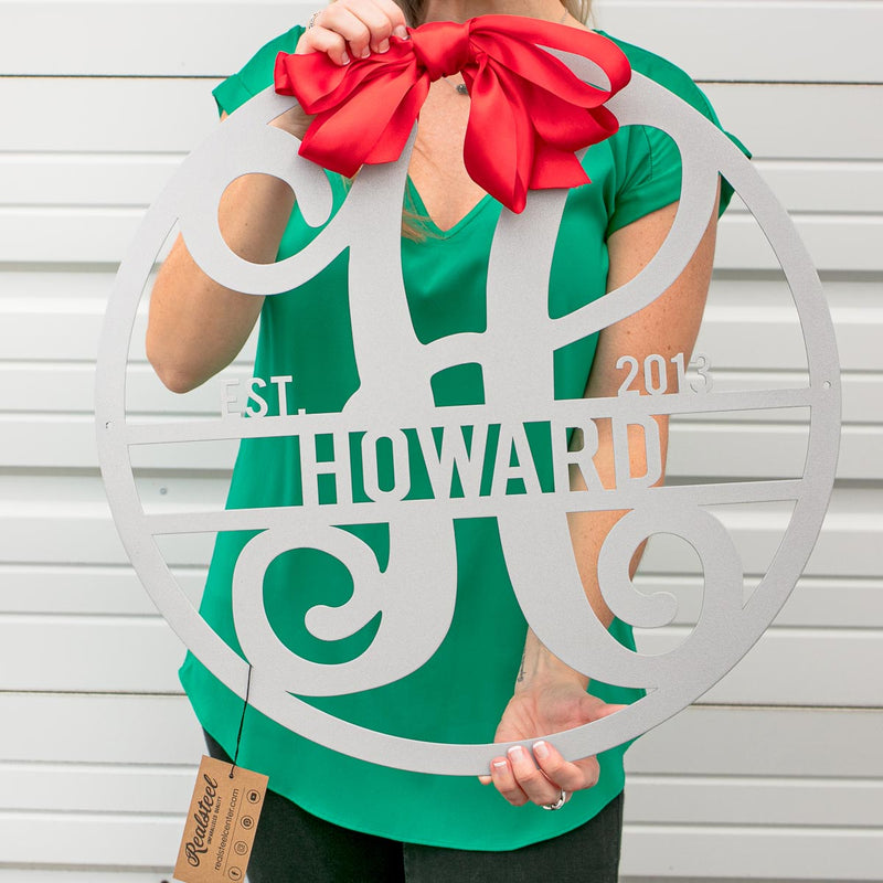 Family Legacy Monogram Wall Art to Proudly Display Your Family's Name ...