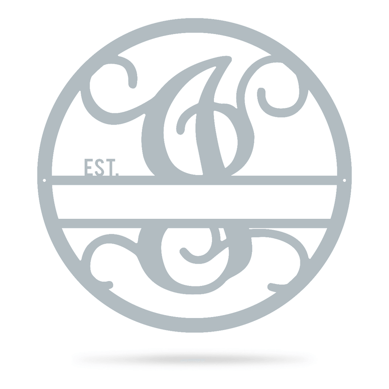 Family Legacy Monogram Wall Art to Proudly Display Your Family's Name ...