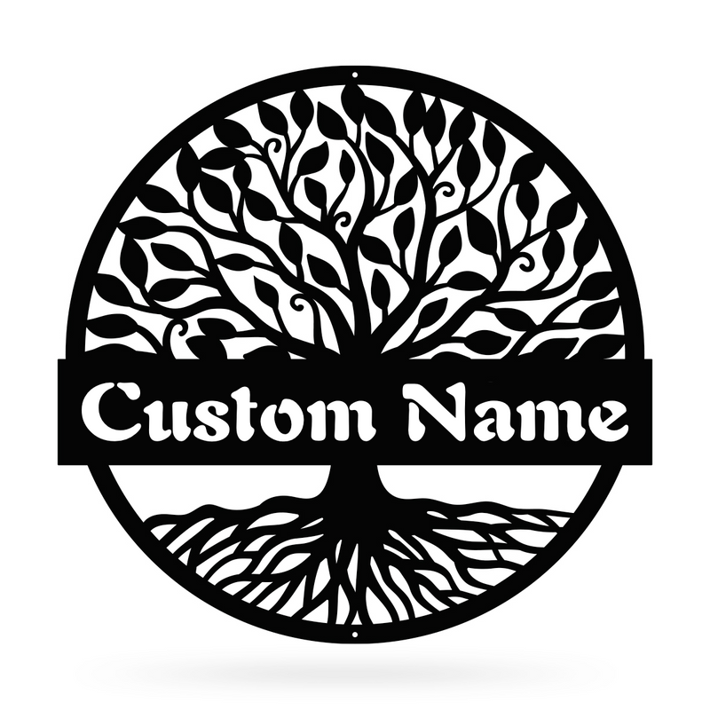 A Symbol of Growth - RealSteel Center Tree of Life Monogram