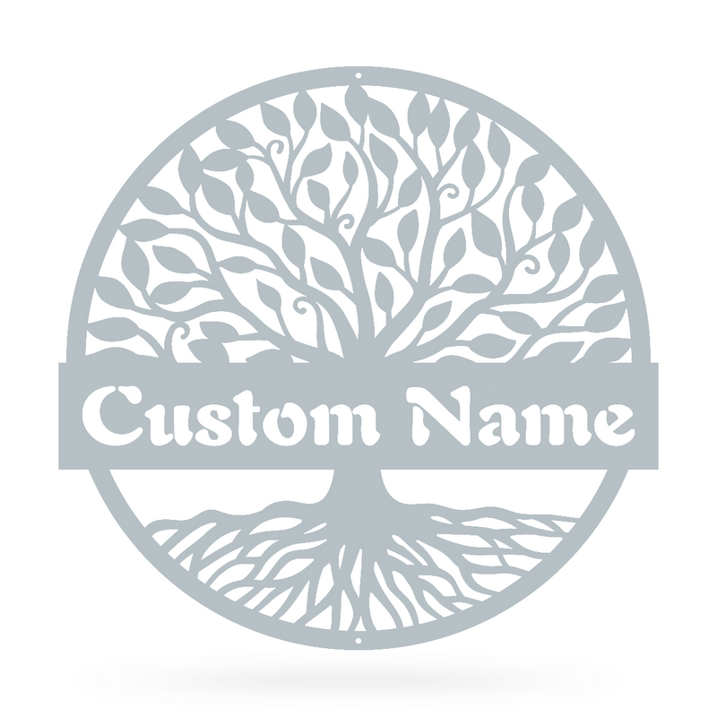 A Symbol of Growth - RealSteel Center Tree of Life Monogram